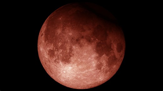 The Moon may be 'rusting' due to a wind flowing from Earth - The Weather Network