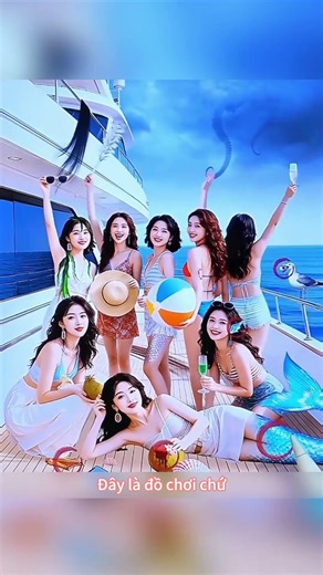 Bãi Biển Kỳ Quái: Những Cô Gái Với Vây Cá, Mây Đen Đầy Xúc Tu… Đây Không Phải Kỳ Nghỉ Bình Thường!