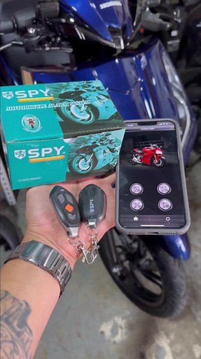 SPY Motorcycle Alarm System Features and Benefits