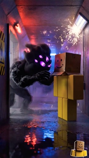 Scariest Monster Tries To Jumpscare… But I Just Smile 😐📦 (Roblox Horror)