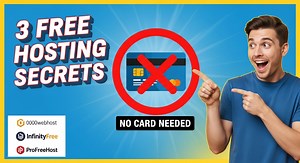 we reveal the top 3 absolutely FREE website hosting providers that require *zero* credit card information and are perfect for beginners. #FreeHosting #WebsiteHacks #SmallBusinessTips #Budgeting #ZeroCost #TechForBeginners #WebDesign #FreeTools #DIYWebsite #OnlinePresence #InfinityFree #000webhost #SideHustle | InfiSolve