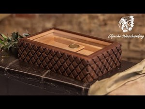 The Diamondback Cigar Humidor (Handmade)