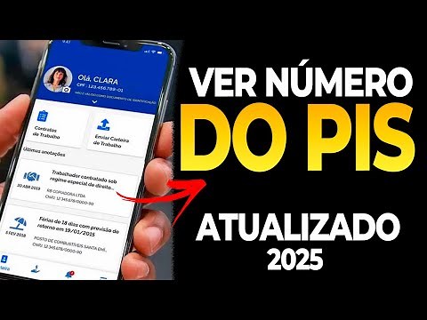 Como VER o NÚMERO DO PIS na CARTEIRA DE TRABALHO DIGITAL?
