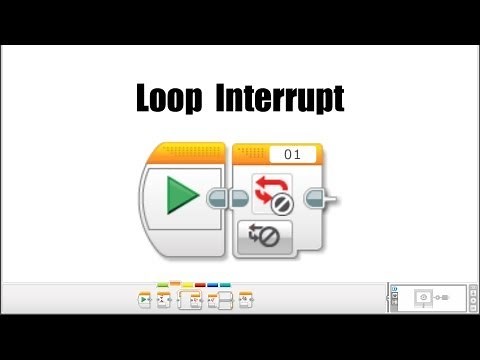 EV3 Programming: The Loop Interrupt Block