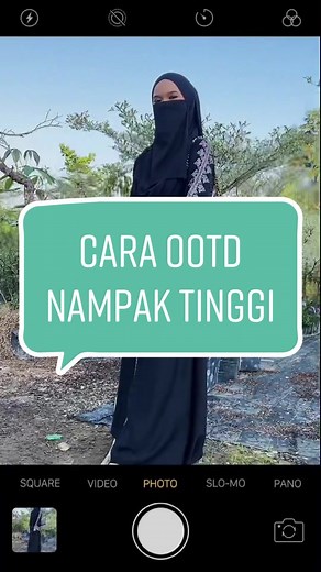 Cara Ambil Gambar Nampak Tinggi