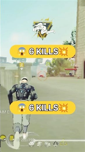 💥 6 Kills Garena Free Fire #freefire #viral #trending #@vijaygamer