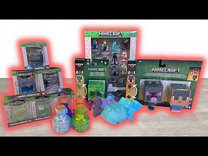 Unboxing Minecraft Mystery Toys!
