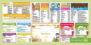 KS1 Skills Club Pack: Creative Cooking