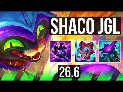 SHACO vs ZAAHEN (JGL) | 46K damage | EUW Master | 26.6
