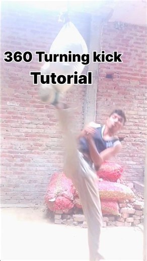 Defensive 360 Turning kick Tutorial #kick #powerful #exercise #workout #legworkout #india #army