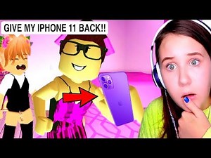 I Bought The New IPHONE 11 Pro And My Hater Got Jealous.. Roblox Roleplay