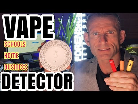 Vape Detector for Schools, Home and Business (Unboxing & Install)