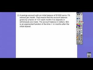 Constructing Exponential Functions - Module 14.3 (Part 2)