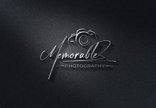 Photography Signature Logo | Custom Photography Logo | Watermark Logo | Minimalist Photography Logo Design - Etsy
