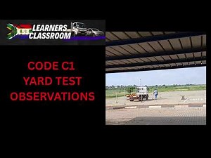 CODE C1( CODE 10 ) YARD TEST OBSERVATIONS