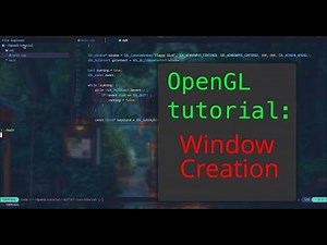 OpenGL tutorial: Window creation in Linux arch