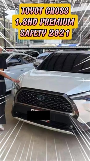 Toyota Collora Cross 1.8 HV Premium Safety ปี 2021 รถสวย ประวัติดีเกินปี ฟรีดาวน์ได้เลย #รถมือสอง #รถมือสองรถบ้านคุณเอ็กซ์ #Cross #Toyotacolloracross | รถมือสอง รถบ้านคุณเอ็กซ์