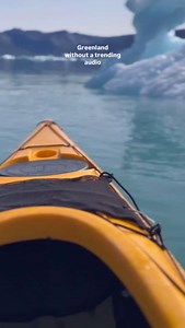 45K views · 949 reactions | "The sounds of Greenland  Melting icebergs, calving glaciers, playful sled dog puppies, ice gently hitting the boat, the crunch of crispy snow, the flow of fresh Arctic water, and most remarkable of all—the complete silence that surrounds you in nature."  video and caption by Line Hedegaard: https://www.instagram.com/linehedegaard/ | Visit Greenland | Facebook
