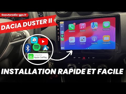 Autoradio Android pour Dacia Duster avec carplay et android Auto