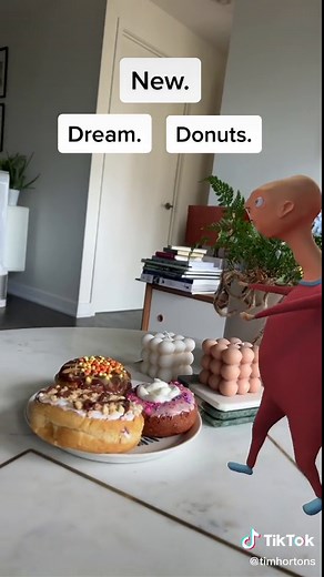 Introducing New Dream Donuts from Tim Hortons
