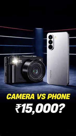 Camera vs Phone Under ₹15K 🔥 Big Mistake! #shorts