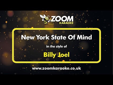 Billy Joel - New York State Of Mind (Karaoke Version) with Lyrics On Screen