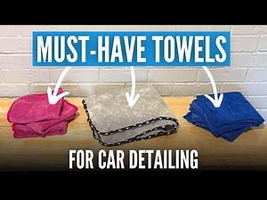 The Only 3 Towels You'll Need for Car Detailing