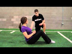 Core Exercise- V Up Rotation