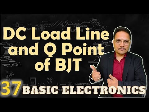 DC Load Line and Q Point of BJT | Measure of Selection of Q Point in BJT | Basic Electronics