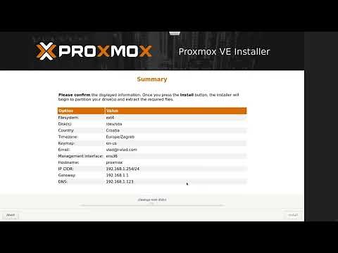 How to change network management interface in ProxMox