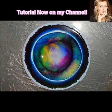 Create Beautiful Resin Art with This SIMPLE Technique! *COLLAB