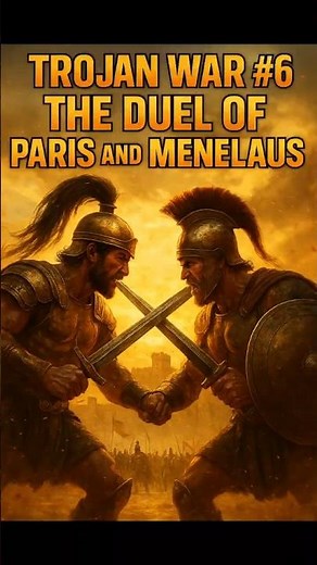 Trojan War #6: The Duel of Paris and Menelaus