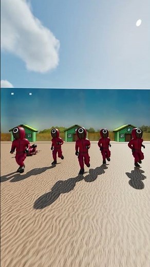 VR 360° Squid Game - Red Light, Green Light 360° | VR / 4K