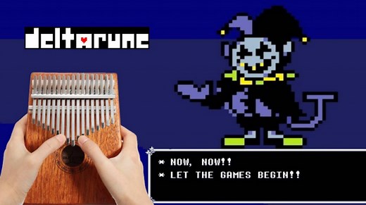 Deltarune The World Revolving (Jevil's Theme) Kalimba Tabs Letter & Number Notes Tutorial - KalimbaTabs.net