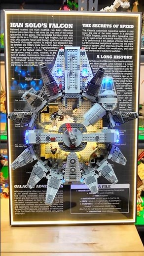 This Millennium Falcon Wall Art Will Blow Your Mind