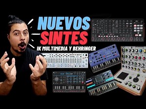 Nuevos sintetizadores IK Multimedia y Behringer [UNO Synth Pro X, Pro VS, CZ Mini, Enigma, BX700]