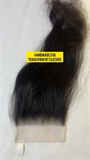 Ewere Ovia - Fasanmi | We see our 5x6 transparent closure laying pretty on the table, but it didn’t start this way 🪡✨ From strand to strand, we took our time... | Instagram