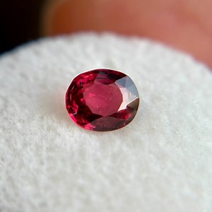 🔥 1.14 CT VIVID RED Natural SPINEL Burma Untreated Investment Gemstone