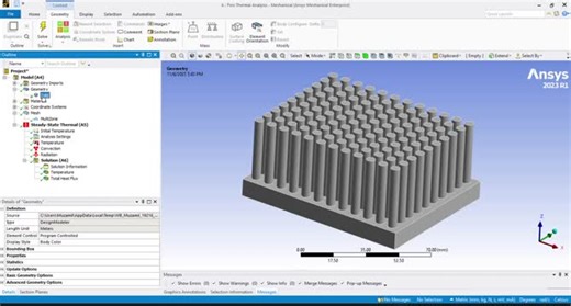 #ansys #thermalanalysis #finiteelementanalysis #mechanicalengineering #heattransfer #engineeringsimulation #cfd #simulation #engineeringdesign #fea #solidworks #ansysworkbench #mechanicaldesign | Faisal Rehman