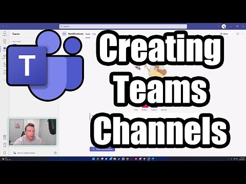 How To Create a Standard or Private Channel in Teams | Microsoft Teams | 2022 Tutorial