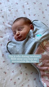 461K views · 1.3K reactions | Newborn sleep is made up of two stages:...