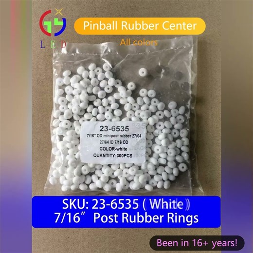 Original pinball parts factory bulk supply all types of pinball rubber replacement parts