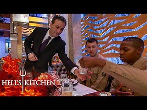 US Marine Has To Send Back Raw Fries | Hell's Kitchen