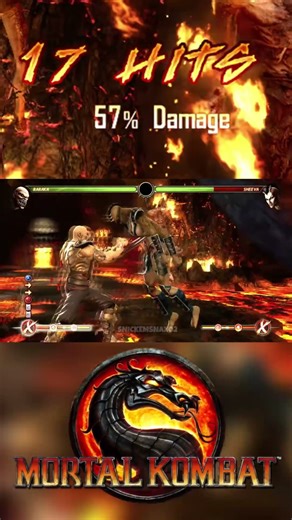 Baraka 57% Combo (Mortal Kombat 9)