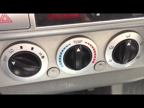 Tacoma 2nd generation HVAC neo wedge T4 LED bulb swap