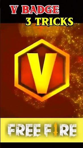 Free V Badge Lene Ke Trick 🥲 || Garena Free Fire V Badge Trick 🤯 #shorts