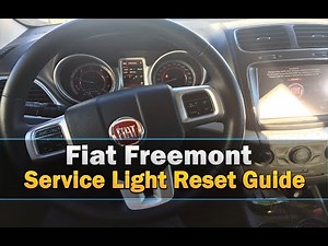Fiat Freemont Oil Life Service Light Reset