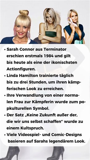 Sarah Connors Weg von der normalen Frau zur unsterblichen Action‑Ikone des Terminators