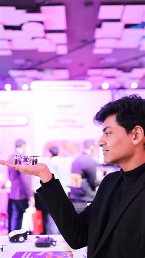 Shivanshu Agrawal on Instagram: "I just witnessed India’s future being built—LIVE. 🚀 I attended India’s biggest business event, Amazon Sambhav 2025, and what I saw truly blew my mind. From 15–16-year-old government school students building robots, drones, rope-climbing machines, and gesture-controlled cars—to Amazon India supporting them through its Future Engineer program. I also saw the Ashray initiative, where delivery partners across 100+ cities get rest, water, and a voice. The Tree of Ple