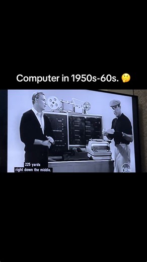 Computer 1950-1960s big and took up a whole room